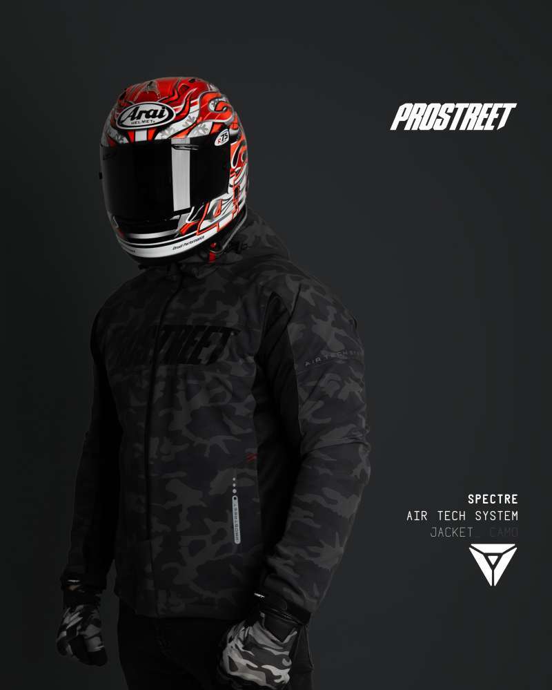 Jual Jaket Motor Prostreet Spectre Airt Tech System Camo Di Seller ...