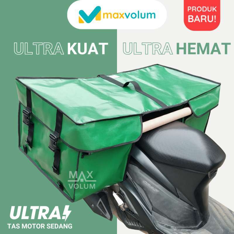 Jual Maxvolum Tas Motor Ultra Sedang - Anti Air Tas Obrok | Tas Kurir ...