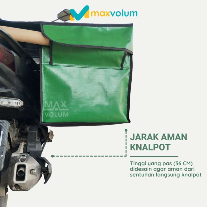 Jual Maxvolum Tas Motor Ultra Sedang - Anti Air Tas Obrok | Tas Kurir ...