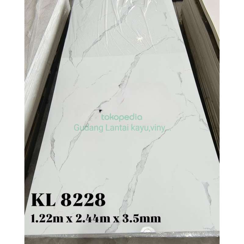 Promo New Pvc Marmer 1220 X 2440 X 3Mm / Pvc Uv Marble Sheet - KL 8228 ...