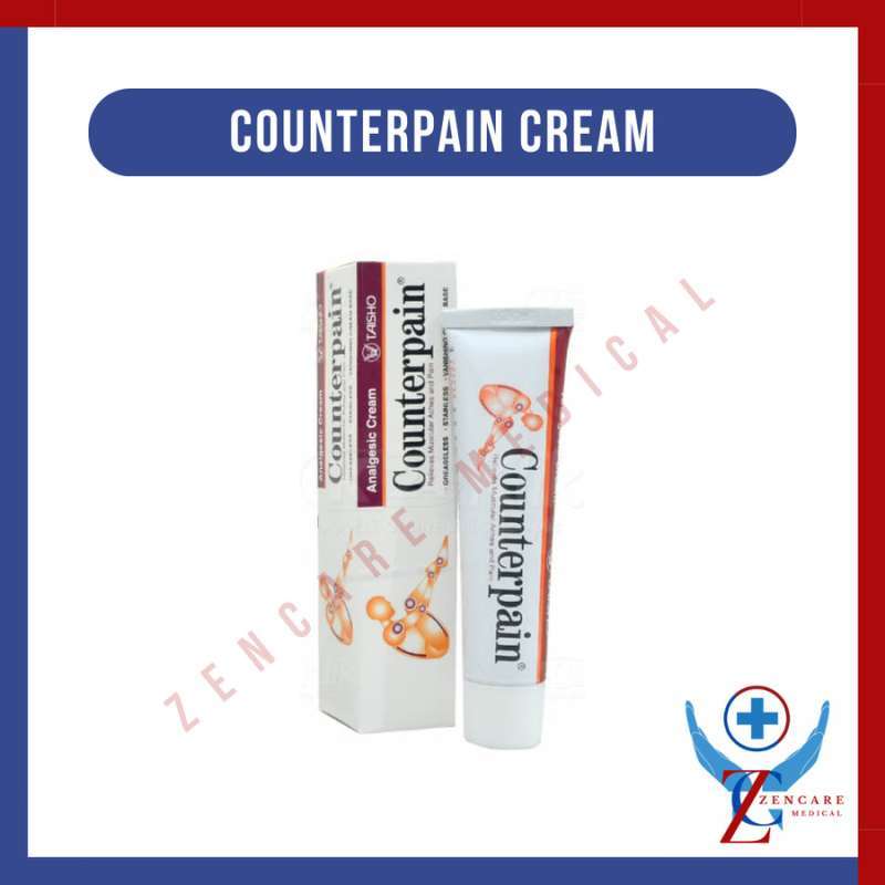 Jual Counterpain Cream / Krim Pereda Nyeri Otot Dan Sendi - 30 Gr di ...