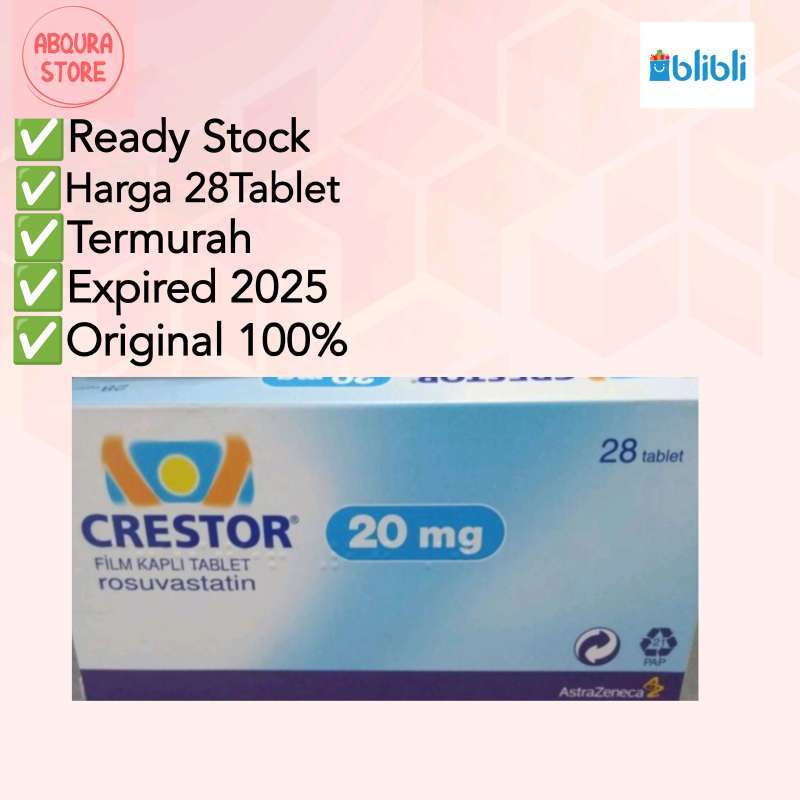 Jual Crestor 20mg /box 28 Tablet Di Seller Abqura Store - Abqurastore ...