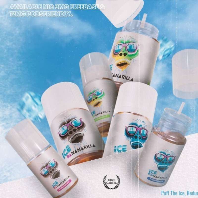 Jual Bananarilla Ice Pods Friendly Banana Strawberry 12mg 30ml di ...