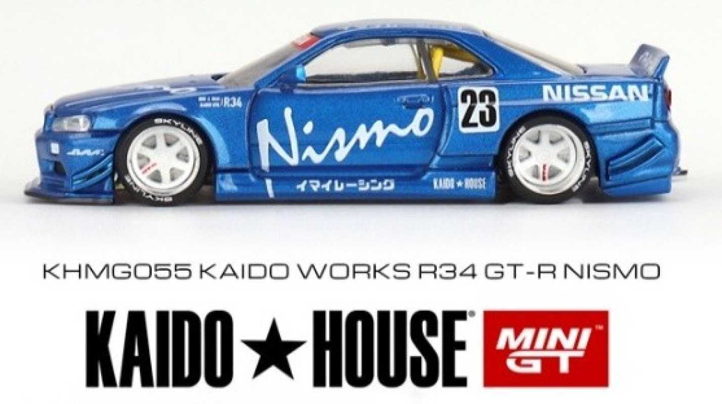 Promo Mini Gt Nissan Skyline Gt-r [r34] Nismo Kaido House Works V3 - Diskon 50% Di Seller ...