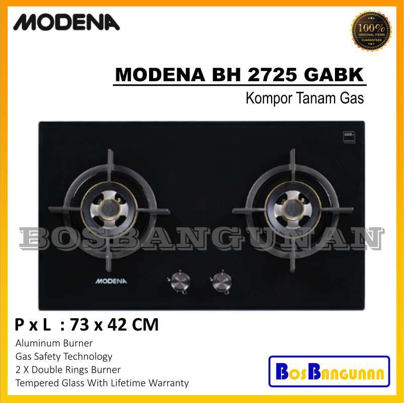 Jual Kompor Gas Tanam Modena 1 Set Original, Murah & Diskon Mei 2024 ...