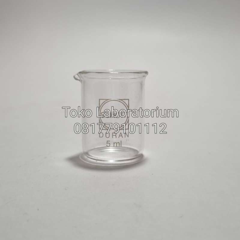 Promo Beaker glass 5 ml DURAN low form / gelas kimia Diskon 23% di ...