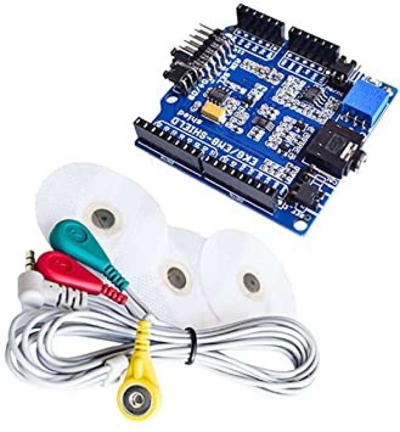 Promo âœ…EKG ECG EMG Shield For Arduino With Cables And Electrodes Diskon 23% di Seller Arjunas ...