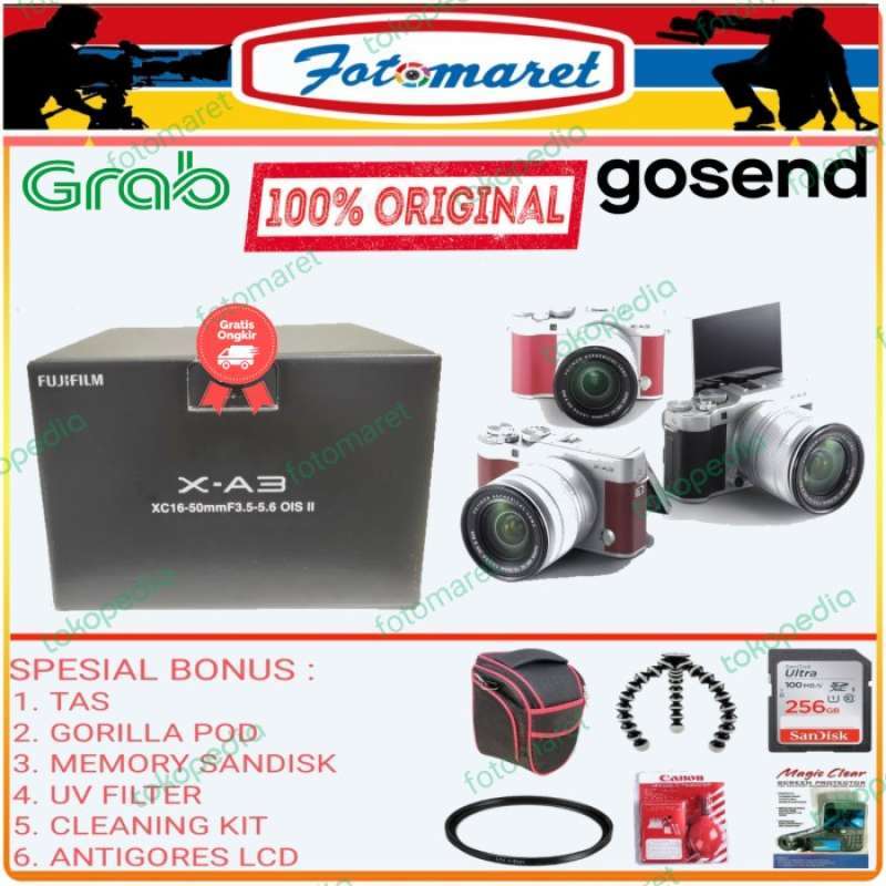 Promo Termurah Fujifilm X-A3 Kit 16-50Mm Ois / Kamera Fujifilm X-A3 Kit 16-50Mm Promo - BODY ...