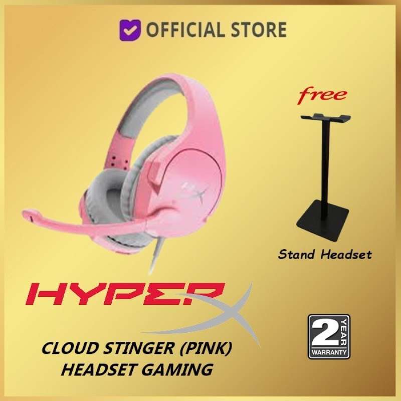 Promo Hyperx Cloud Stinger Pink - Gaming Headset Diskon 9% Di Seller ...