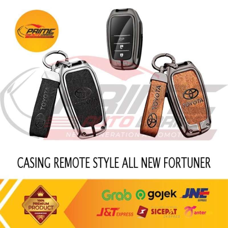 Promo CASING KUNCI REMOTE MOBIL KULIT INNOVA FORTUNER ZENIX HILUX ...