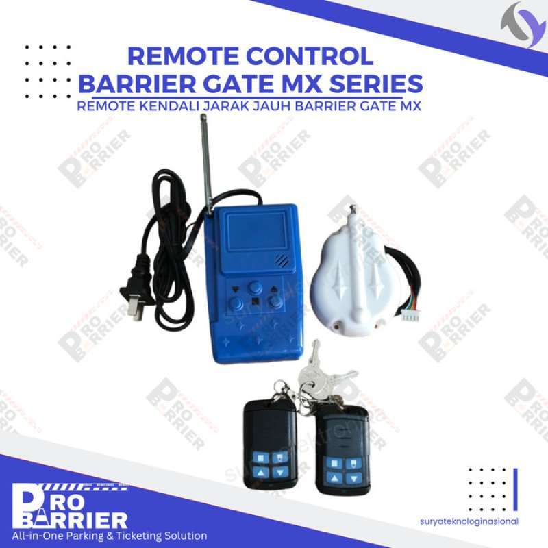 Jual Remote Control Barrier Gate MX Series (Transmitter+Receiver) - 1 ...