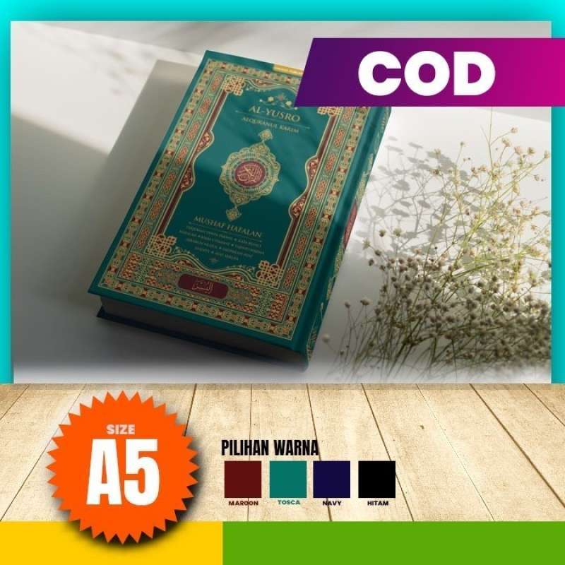 Promo Mushaf Al Yusro Alquran Hafalan Rasm Utsmani Terjemah Tanpa ...