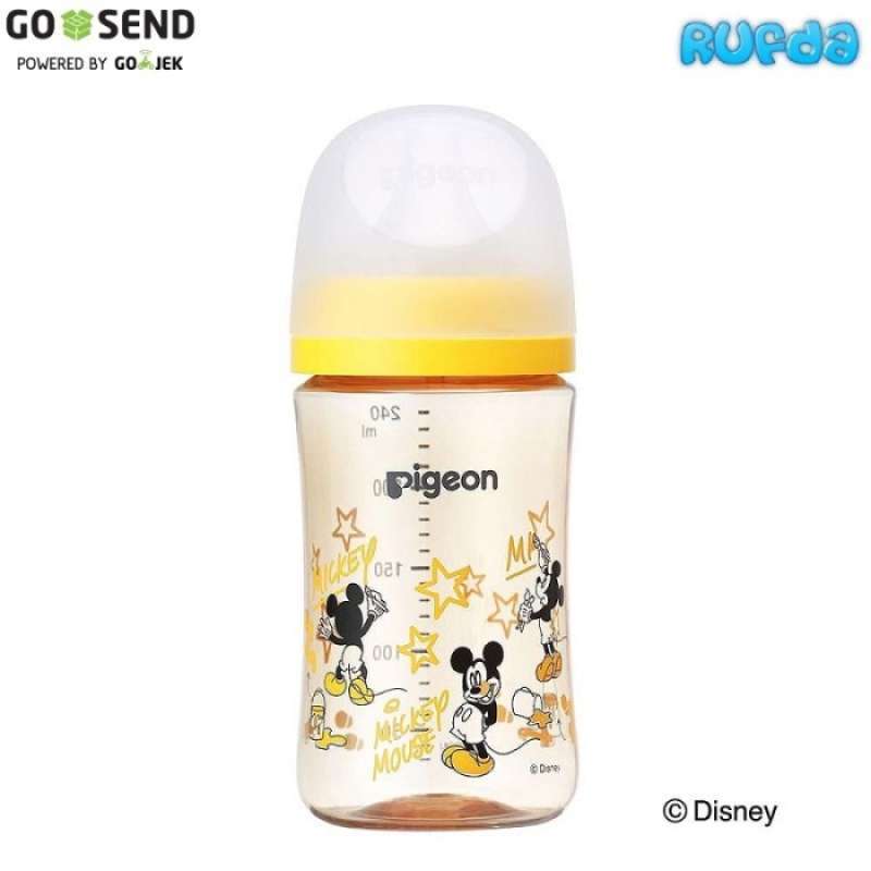 Promo Disney Y 240ml Pigeon SofTouch PPSU Generasi 3 Botol Susu Baby Bottle Diskon 29% di Seller ...
