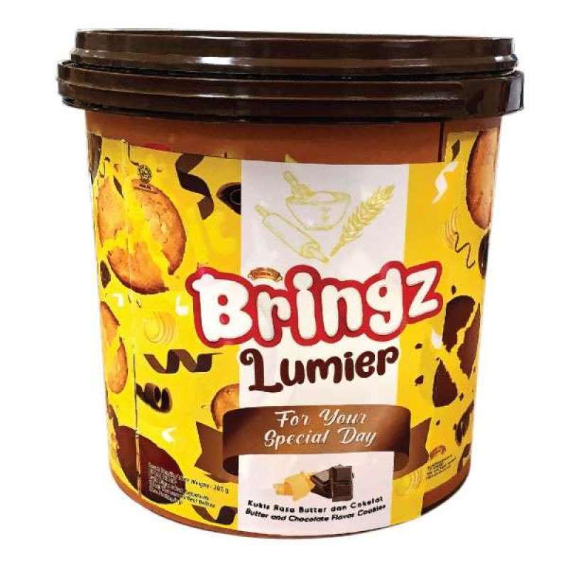 Jual BRINGZ LUMIER KUKIS BUTTER & COKLAT BUCKET 280 GR di Seller ...
