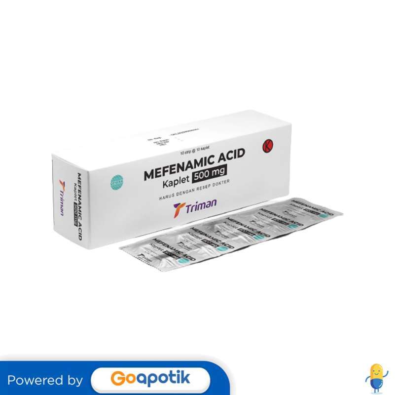 Jual Mefenamic Acid Triman 500 Mg Box 100 Tablet Di Seller Apotek Mitra ...