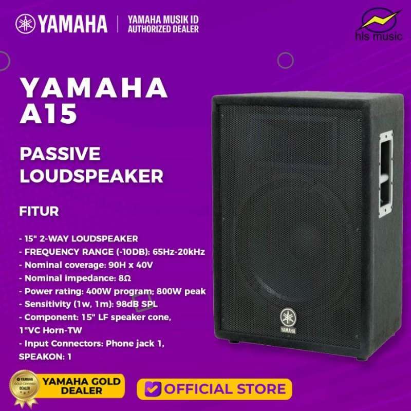 Jual Yamaha A15 Passive Speaker 15 Inch Di Seller Hls Music Official ...