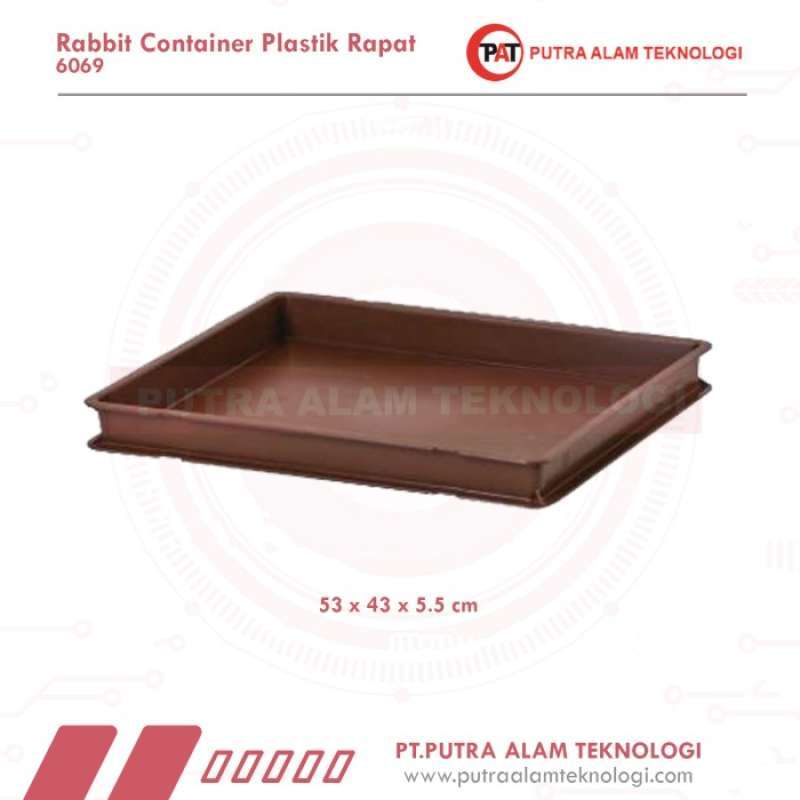 Promo Rabbit Container Box Plastik Rapat 6069 Diskon 31% Di Seller Aman ...