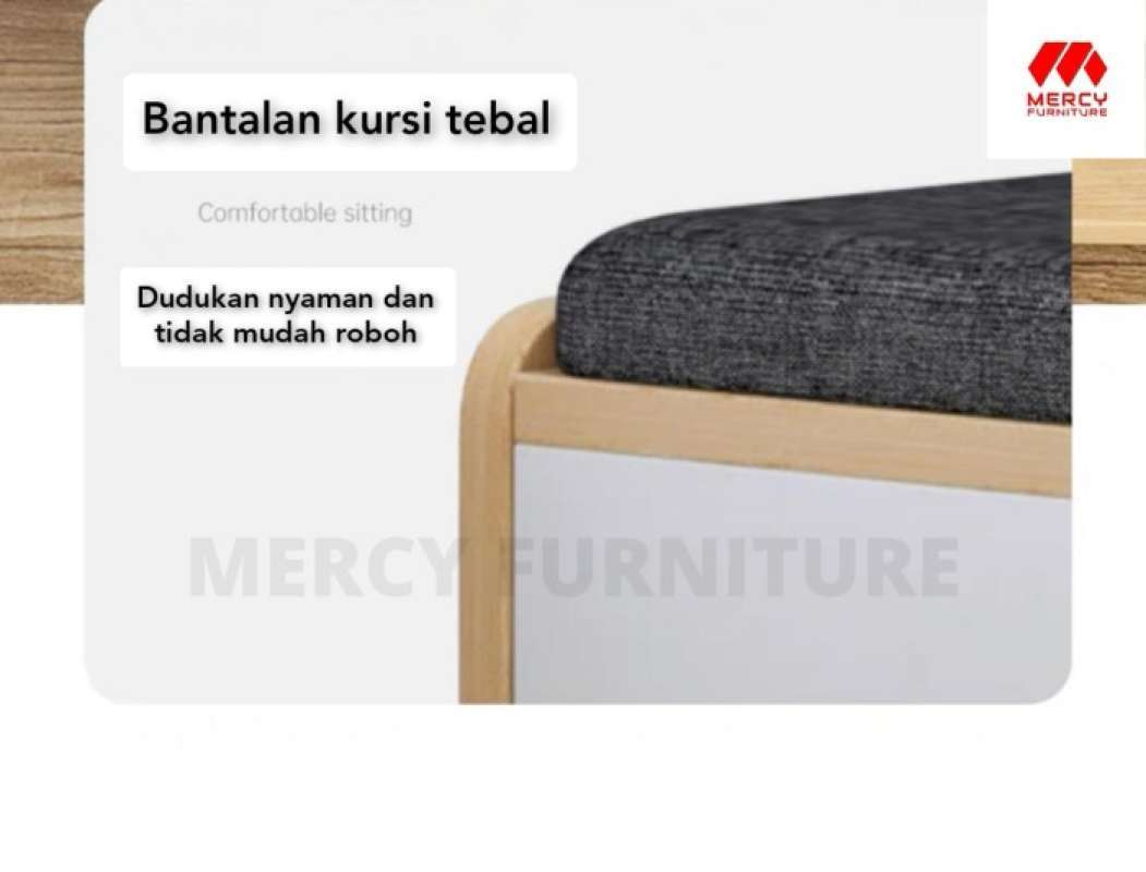 Promo Mercy Sr Leeds 2in1 Rak Sepatu Dan Bangku Multifungsi ...