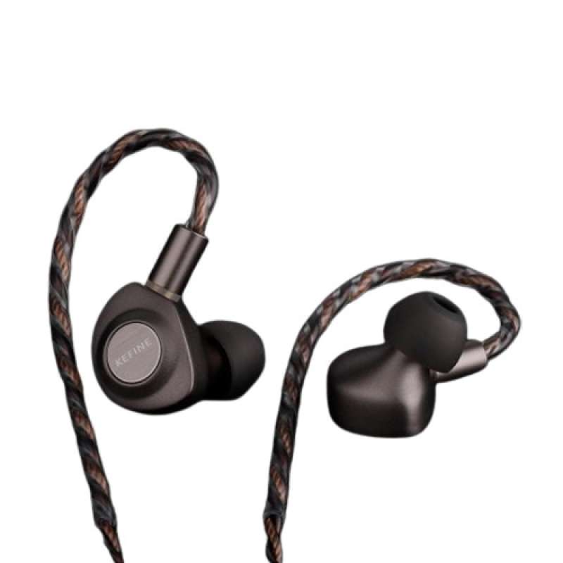 Promo Kefine Delci 10mm Dlc+pu Diaphragm Dynamic Driver Earphone Iem ...