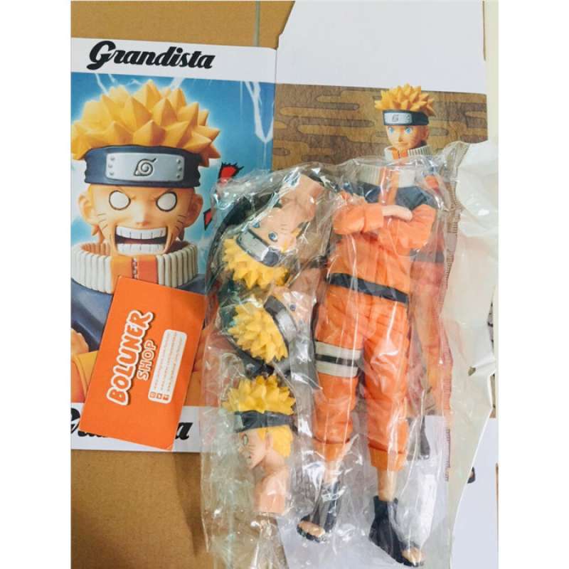 Promo Naruto Grandista Figure Uzumaki Naruto KID Diskon 23% di Seller ...