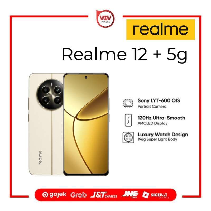 Jual Hp Realme 12+ 5g Ram 8gb Internal 256gb Garansi Resmi Di Seller ...