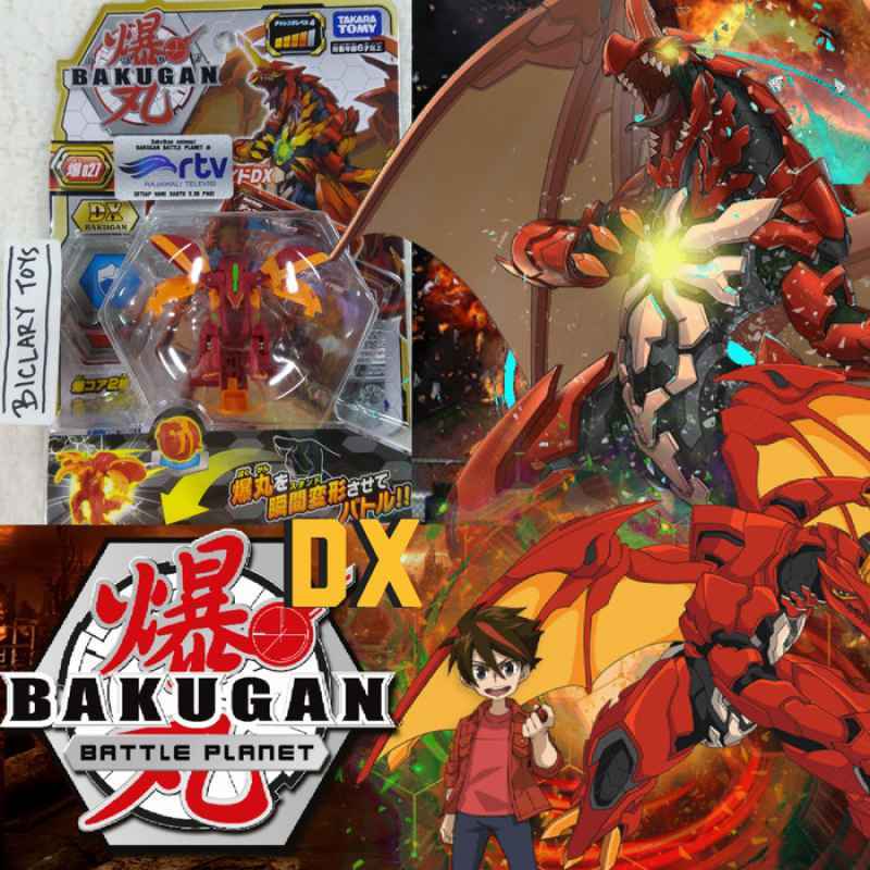 Promo Bakugan DX Dragonoid Drago Baku 027 27 Battle Planet Takara Tomy ORI Diskon 23% di Seller ...