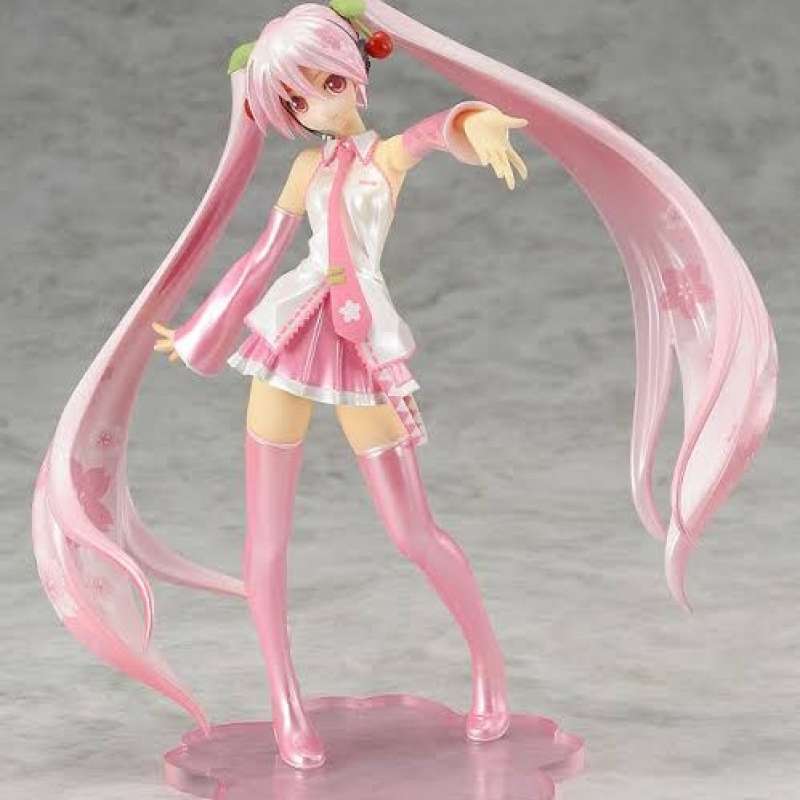 Promo Taito Prize Vocaloid Hatsune Miku Sakura Cherry Blossom Figure ...