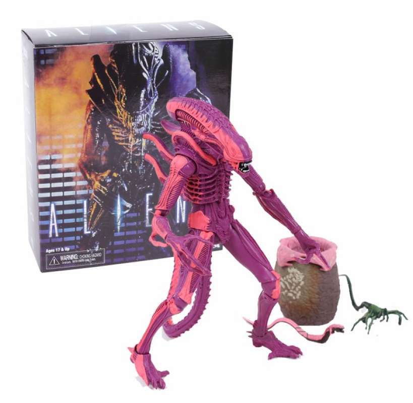 Jual Neca Aliens Red Alien With Chestburster & Facehugger Pvc Action ...