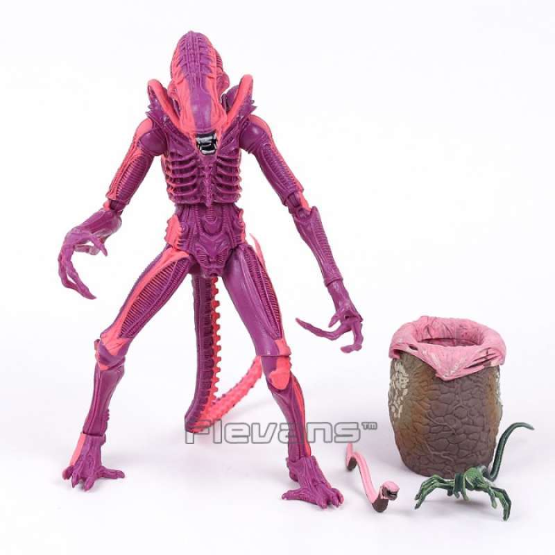 Jual Neca Aliens Red Alien With Chestburster & Facehugger Pvc Action ...