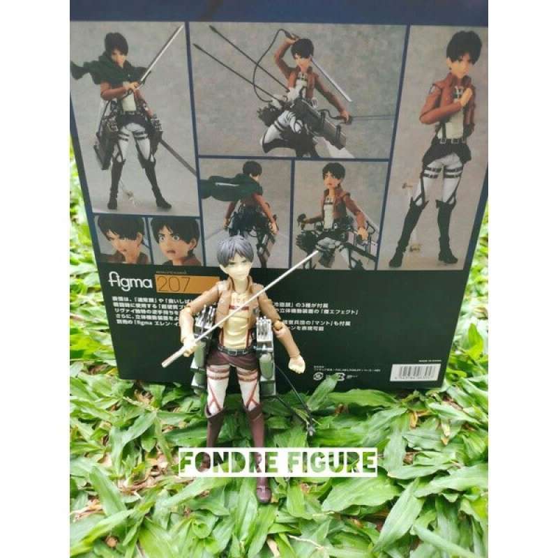 Promo FIGMA 213 LEVI ATTACK ON TITAN AOT EREN MIKASA SOLDIER MAX ...