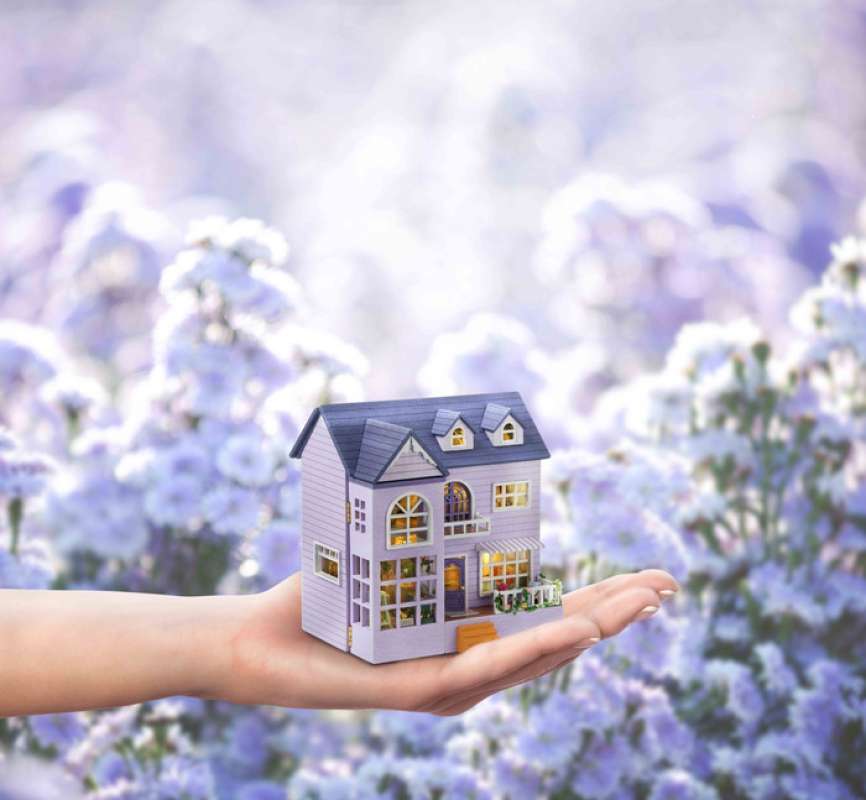 Promo Cute Room - Mini House Series - DIY Dollhouse Miniature Diskon 23 ...