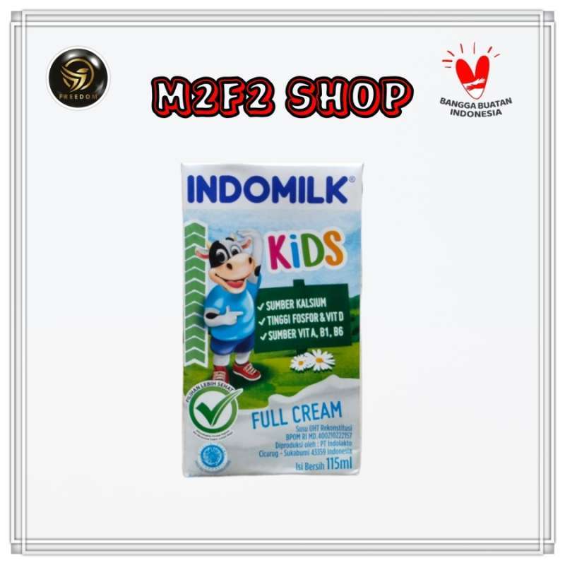 Promo WHS - Susu Indomilk Kids Kotak UHT Full Cream - 115 ml (Kemasan Karton) Diskon 17% di ...