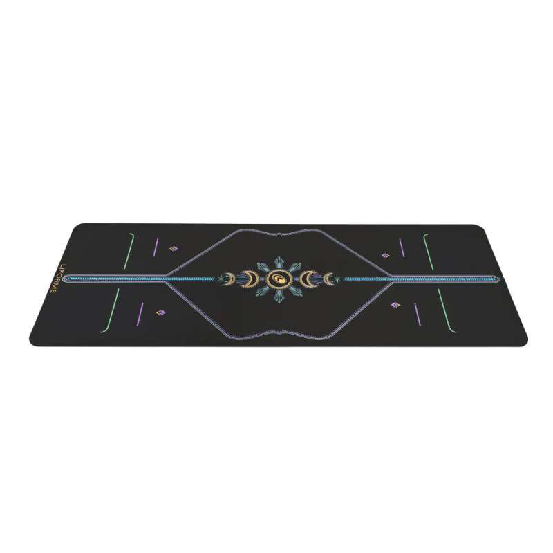Jual Liforme Cosmic Moon Yoga Mat Black Original Alas Olahraga Pilates ...