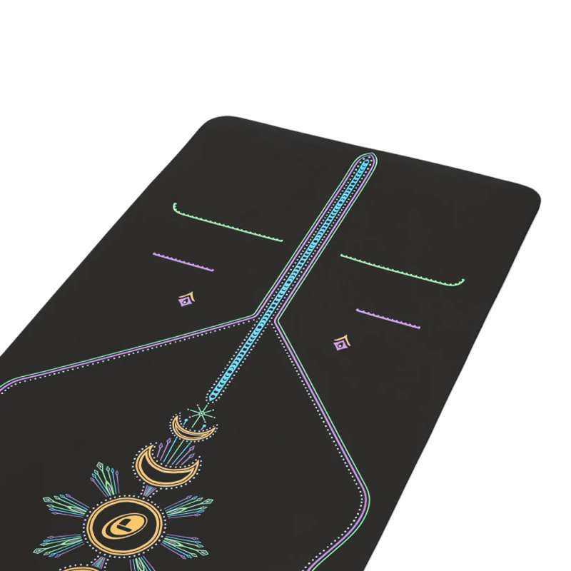 Jual Liforme Cosmic Moon Yoga Mat Black Original Alas Olahraga Pilates ...