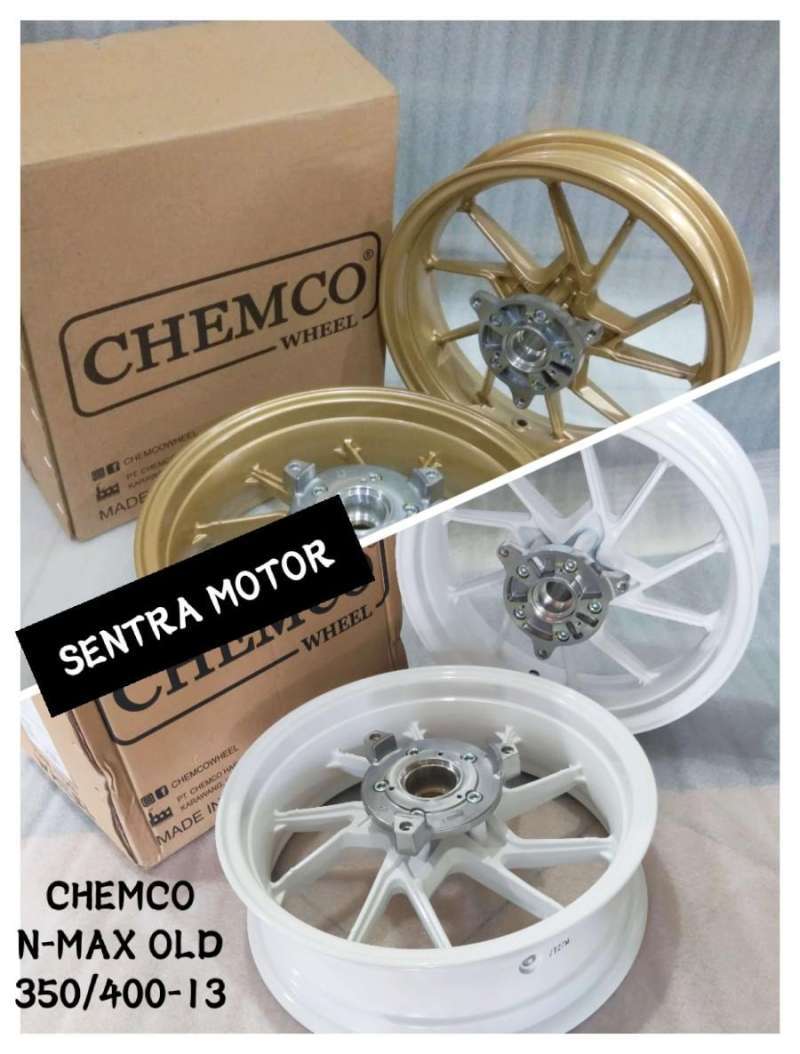 Jual Velg Racing Tapak Lebar Nmax Old Chemco Warna Gold - Velg Racing N ...