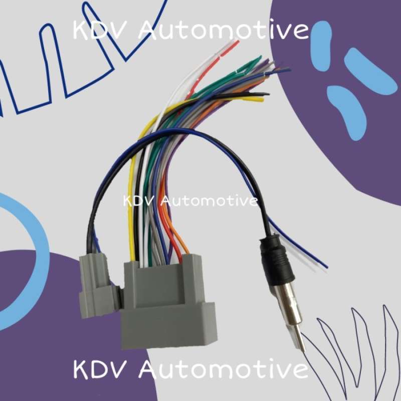 Promo Soket Head Unit / Socket Kabel Audio Pnp - Saesaw - Honda Lama ...