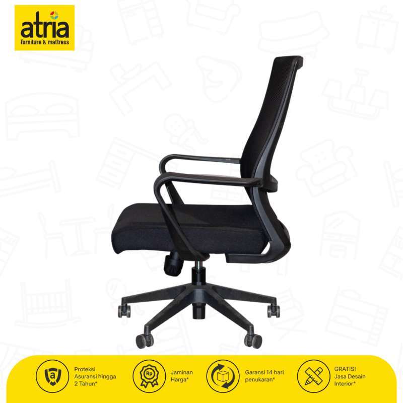 Promo Atria Kursi Kantor Dimite Low Chair Lumbar Support Diskon 51% Di ...