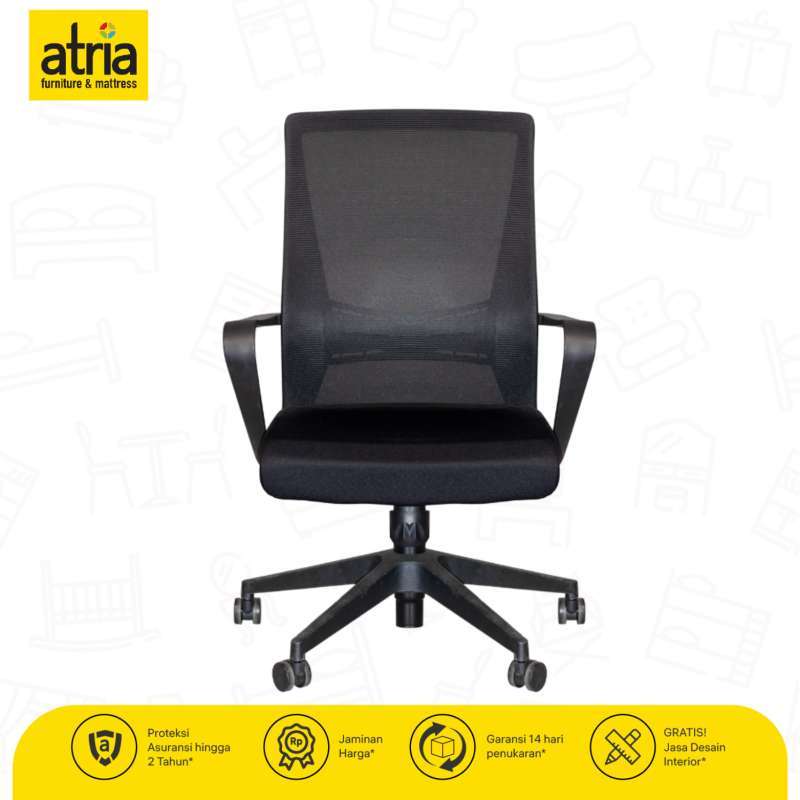 Promo Atria Kursi Kantor Dimite Low Chair Lumbar Support Diskon 51% Di ...