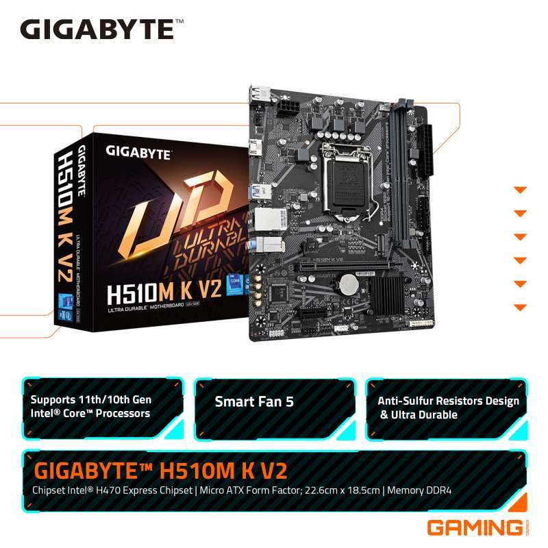 Jual Gigabyte H510m K V2 Di Seller Gigabyte Official Store - Ancol ...