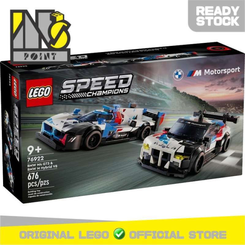 Jual Lego 76922 - Speed Champions - Bmw M4 Gt3 & Bmw M Hybrid V8 Di ...