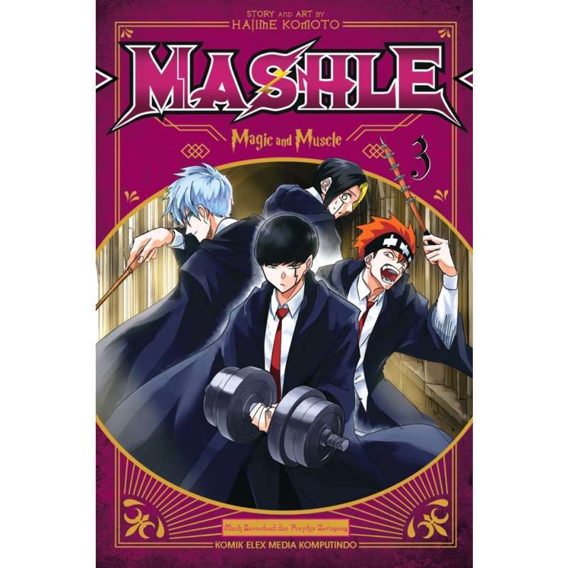 Jual Komik Mashle Magic And Muscle Hajime Komoto Elex Media Komputindo Varian Seri 1 Sd 5 Buku ...