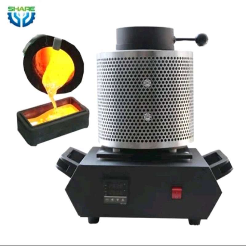Jual Alat Lebur Listrik Emas,tembaga,timah / Melting Furnace Lebur ...