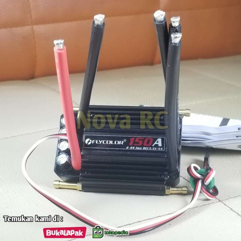 Promo Flycolor 150a 6s Esc Brushless Motor With 5.5v/5a Bec Diskon 23% ...