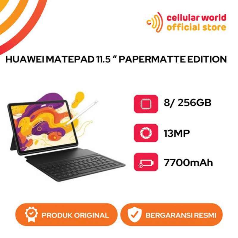 Jual Huawei Matepad 11.5 Inch Paper Matte Edition 8/256gb Space Gray Di ...