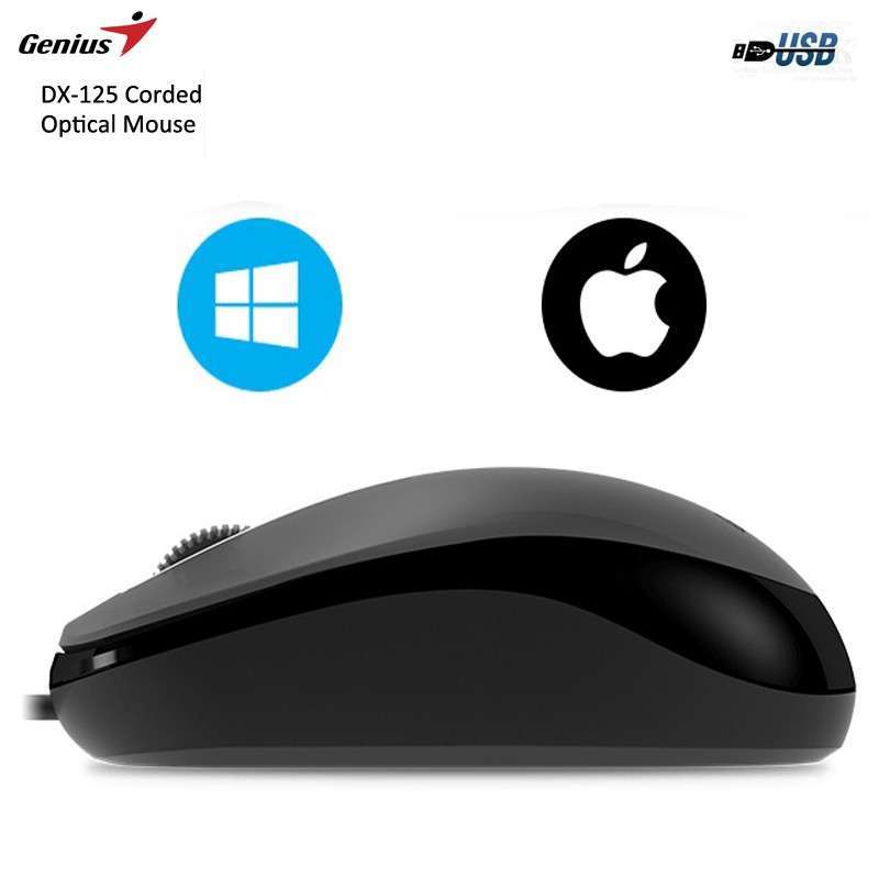Jual Genius Dx-125 Wired Optical Mouse Usb With Dpi Di Seller Vidsen ...