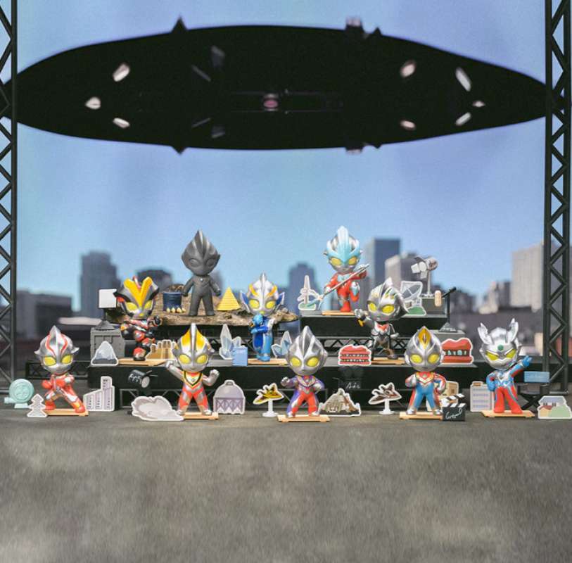 Jual Ultraman Shooting Studio Pop Mart Open Box Figure Sealed, Model ...