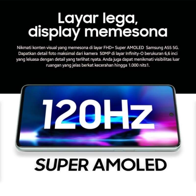 Promo Samsung Galaxy A55 5g 12/256 Ram 8gb Rom 256gb Garansi Resmi ...