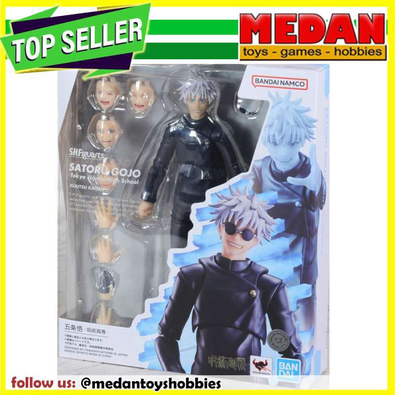 Jual Bandai Shf Satoru Gojo High School Misb Ori Figure Jujutsu Kaisen ...