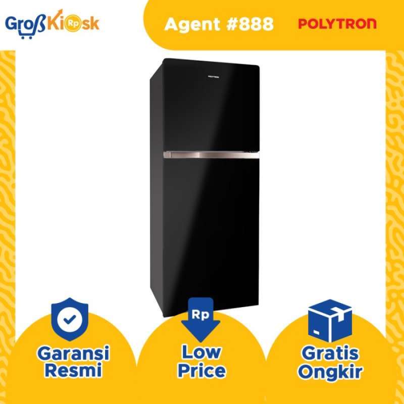 Promo Kulkas 2 Pintu 220l Polytron Prw23mnx / Prw 23mnx / Prw23 Diskon 23% Di Seller Teruslancar ...