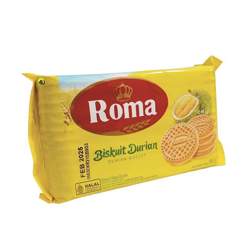 Jual Roma - Biskuit Kelapa & Durian - 300 Gr - Durian Di Seller ...